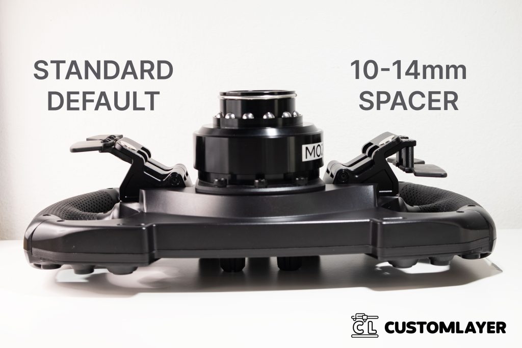 Moza Paddle Riser - Moza CS / GS / RS / FSR / VISION - CustomLayer
